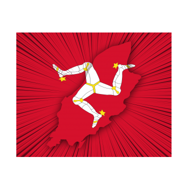 Isle of man flag