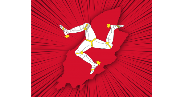 Isle of man flag