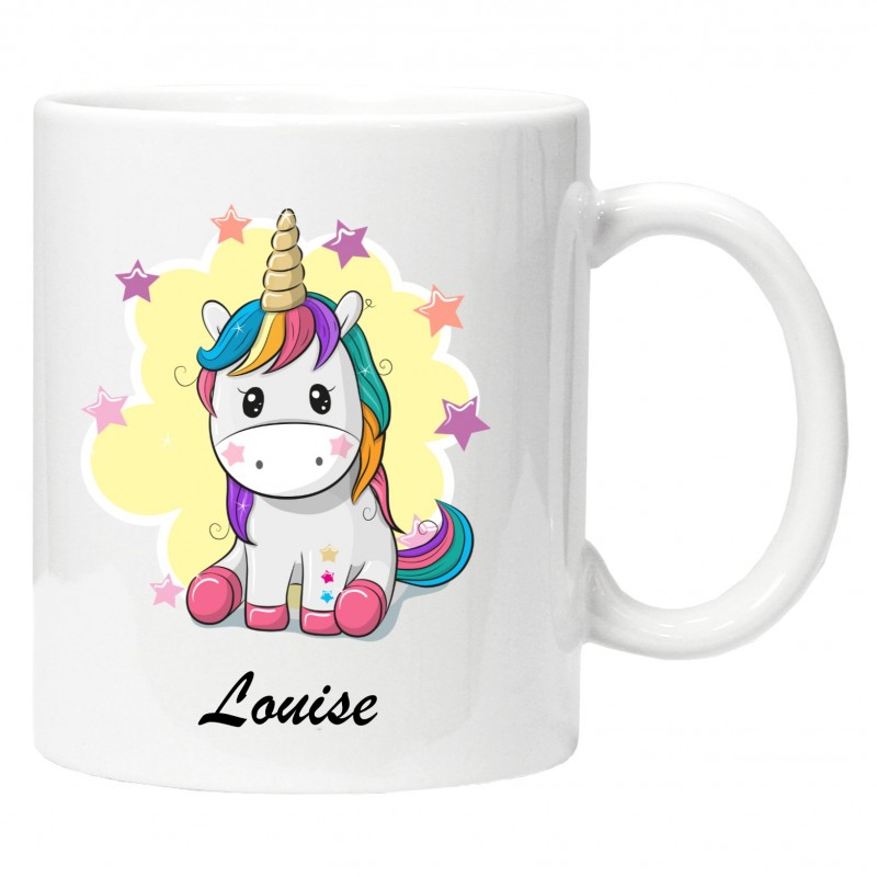 Personalised Unicorn Mug With Name