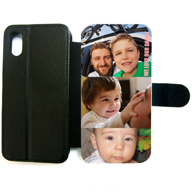 iPhone X Flip Wallet Case