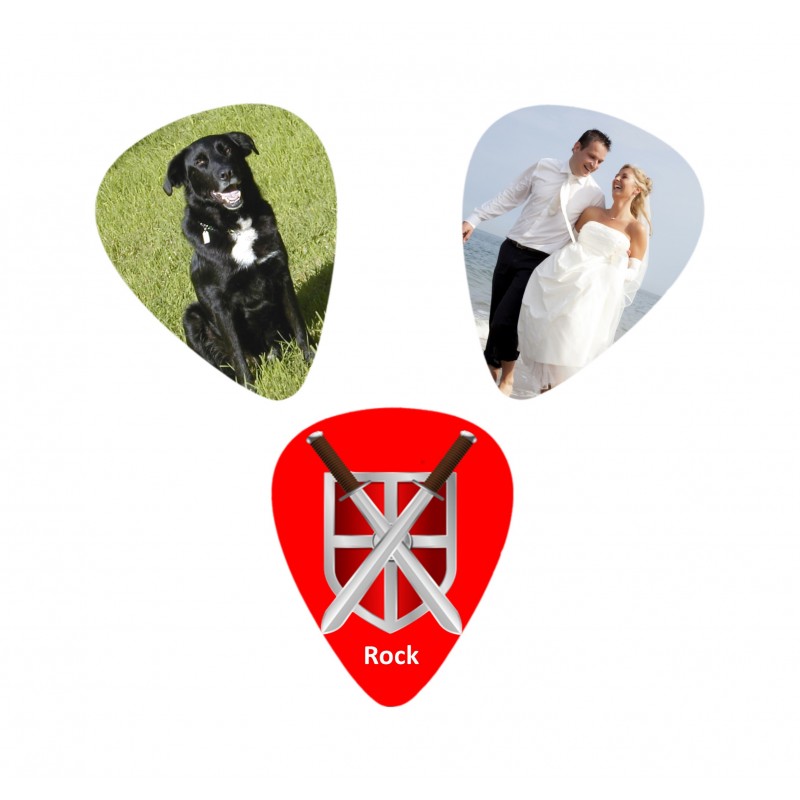 Personalised Guitar Plectrum